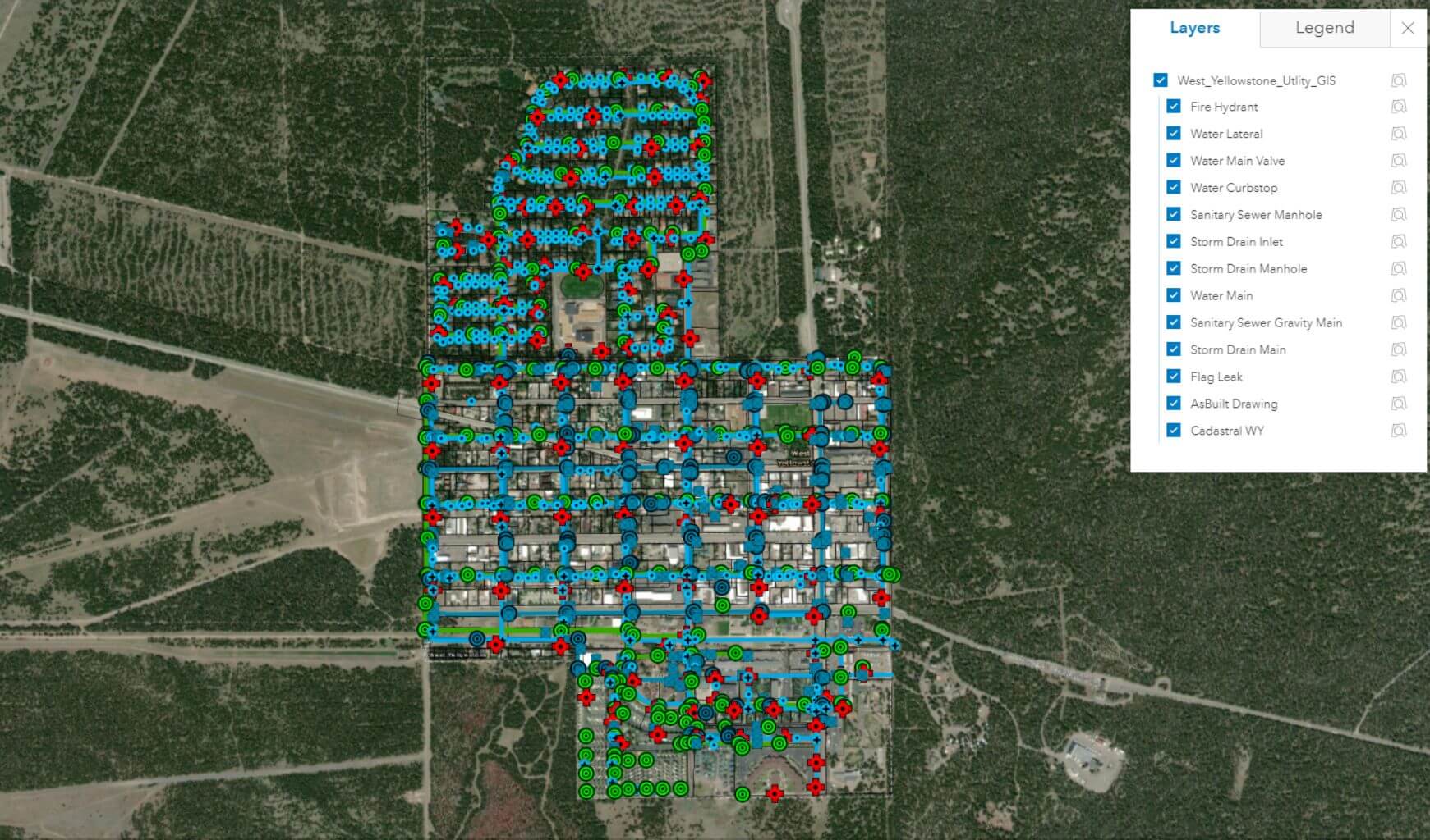 Town of West Yellowstone GIS - Stahly Engineering & Associates